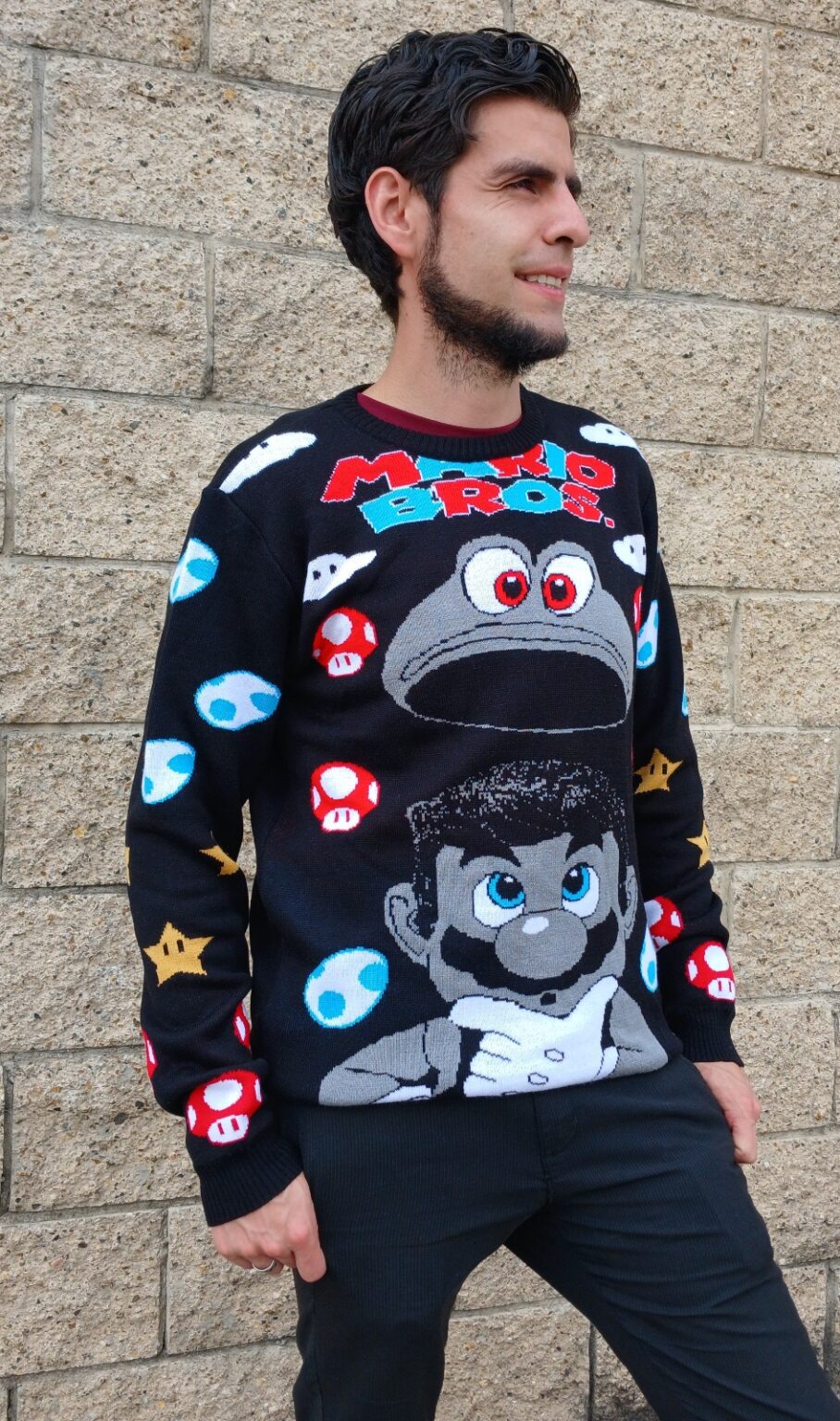 Buzo Mario Bros Hombre – TejidosJMMC